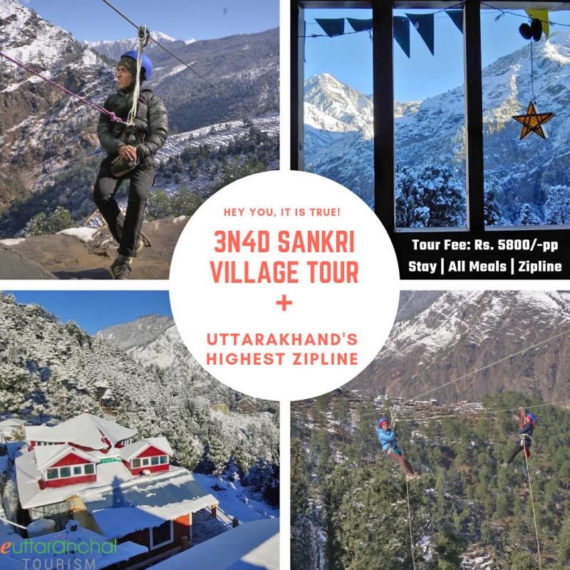Sankri Village Tour with Zipline Activity - Uttarakhand Tour Packages