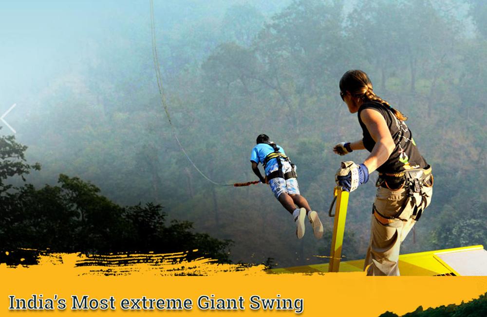 Book Giant Swing in Rishikesh - Jumpin Heights Giant Swing Online Booking