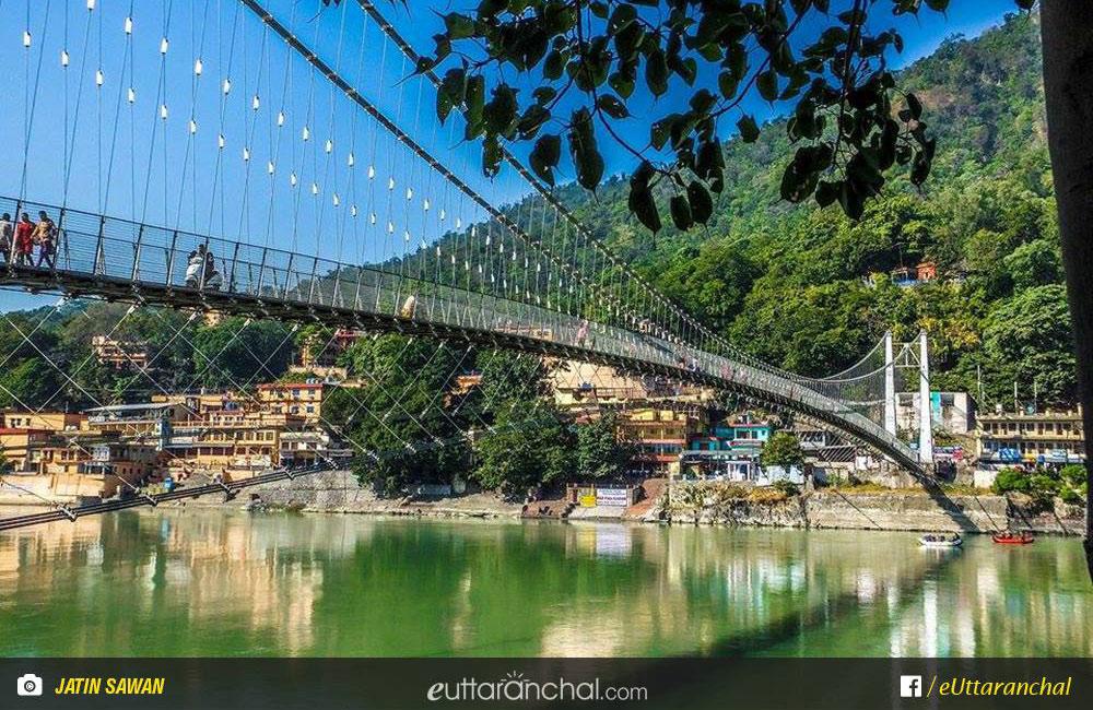 Lakshman Jhula Suspension Bridge Rishikesh - Visit Laxman Jhula Pul ...