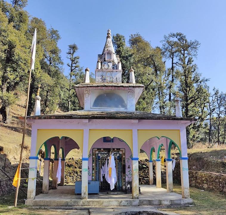 Nag Devta Temple enroute Nag Tibba Summit Trek