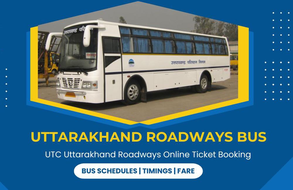UTC Uttarakhand Online Bus Tickets Booking Guide - Uttarakhand Roadways ...